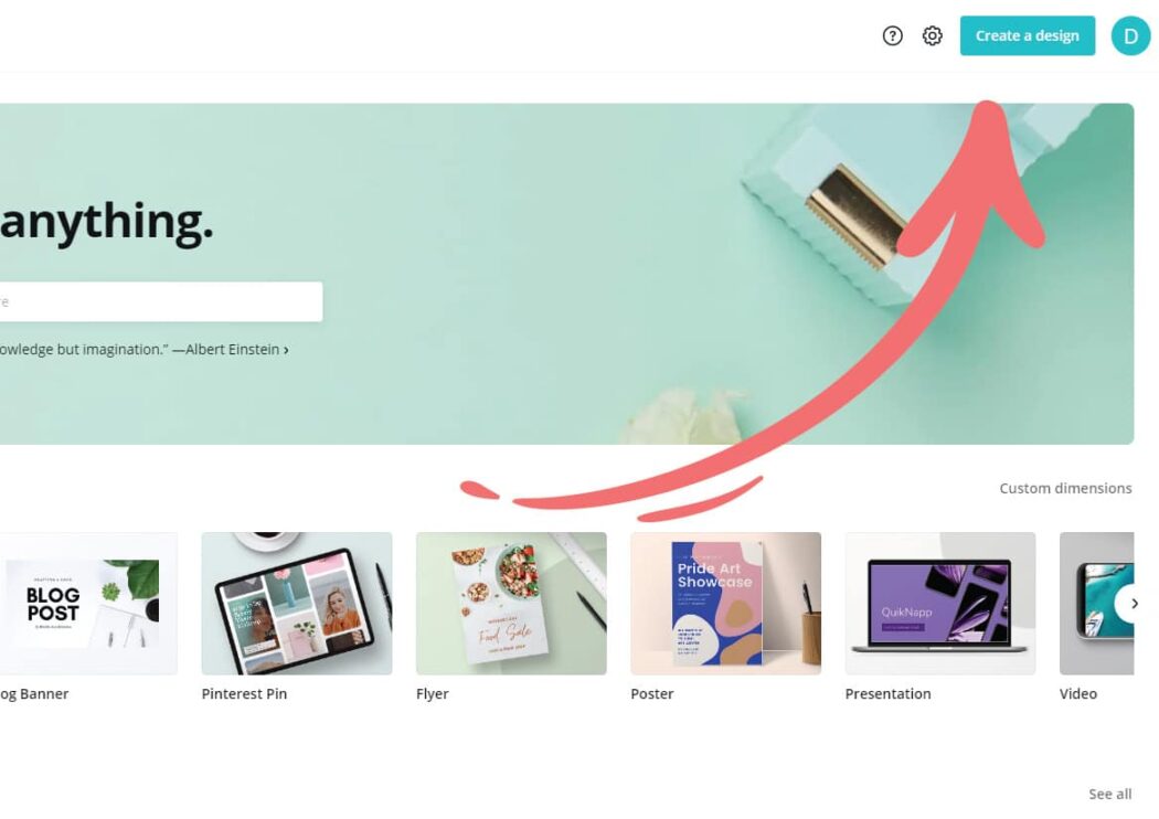 How to use Canva to resize printables to any dimension