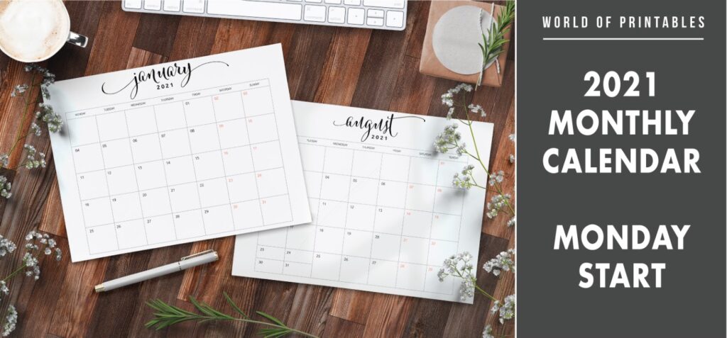 Free Cute October Calendar & Planner Printable Set - World of Printables