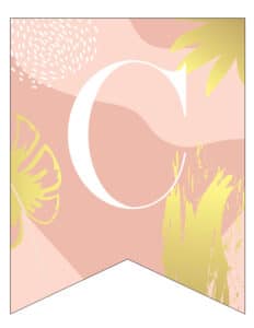 Free Printable Abstract Banner - World of Printables