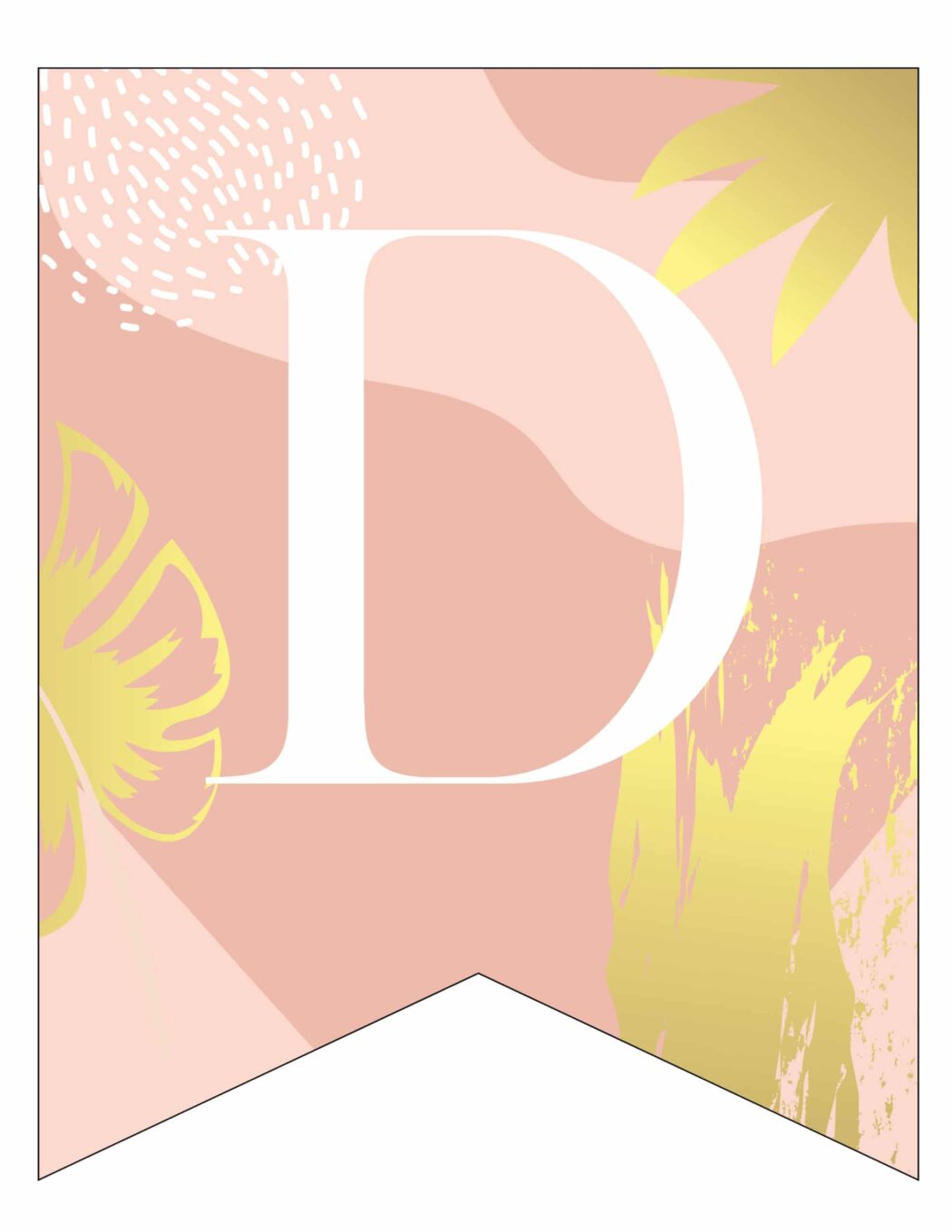 Free Printable Abstract Banner - World of Printables