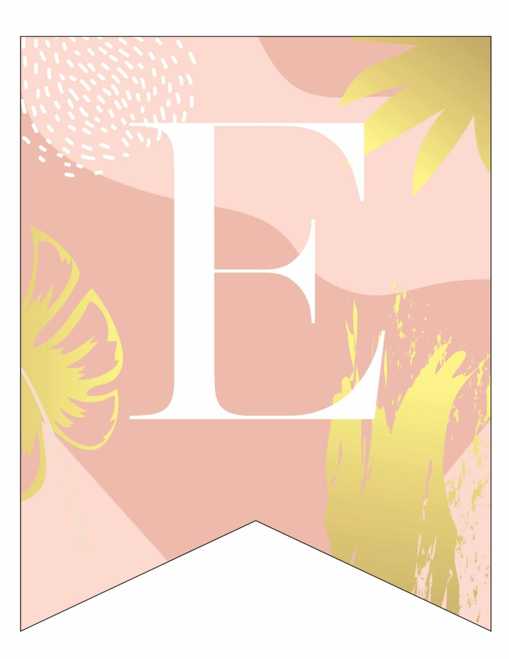 Free Printable Abstract Banner - World of Printables