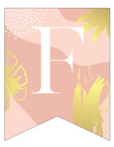 Free Printable Abstract Banner - World of Printables