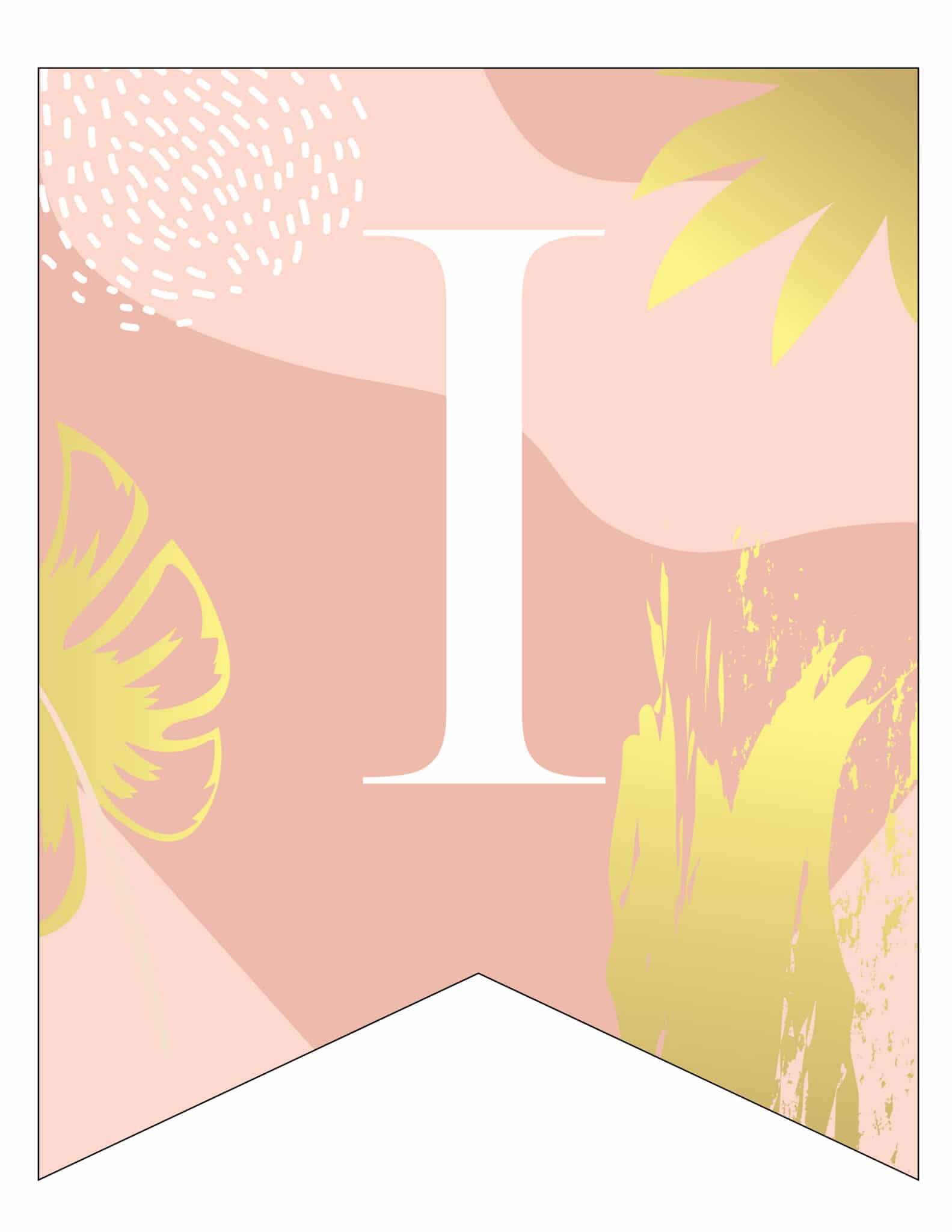 Free Printable Abstract Banner - World of Printables