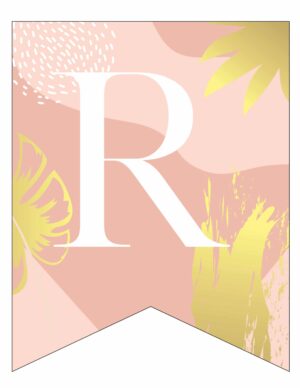 Free Printable Abstract Banner - World of Printables