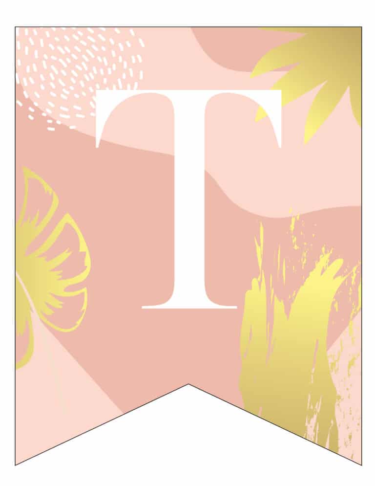 Free Printable Abstract Banner - World of Printables