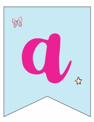 Free Printable Birthday Girl Banner - World of Printables