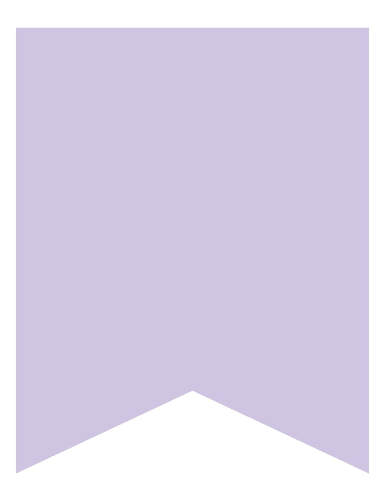 Free Printable Blank Colored Banner - World of Printables