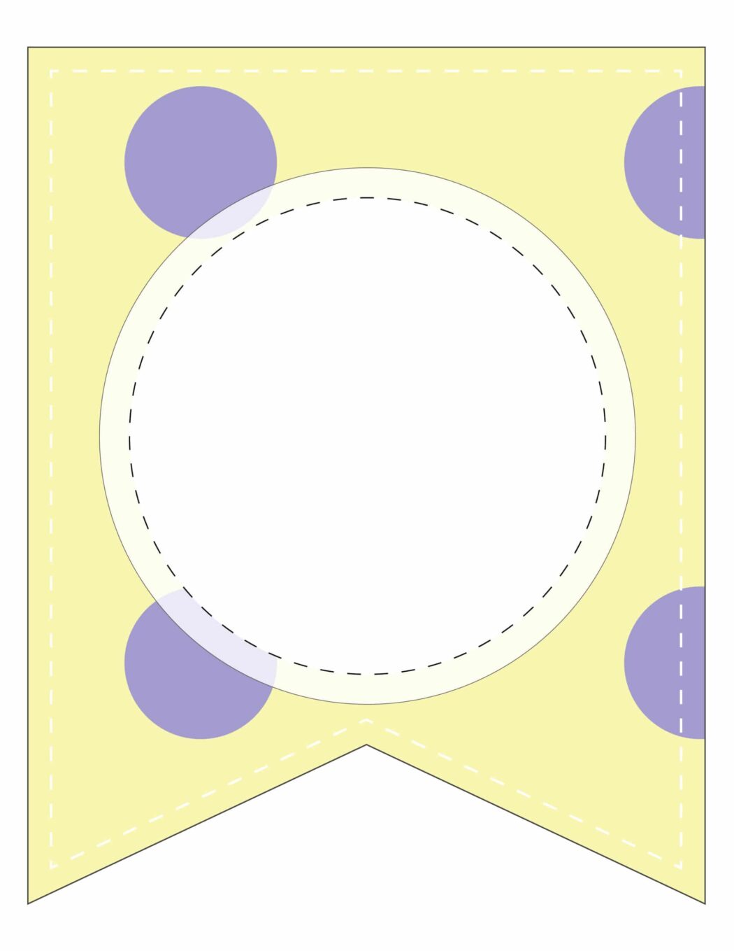 Free Printable Blank Pattern Banner Letters - World of Printables