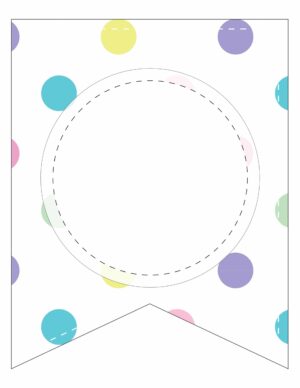 Free Printable Blank Pattern Banner Letters - World of Printables