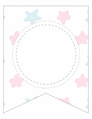 Free Printable Blank Pattern Banner Letters - World of Printables