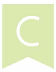 Free Printable Colorful Banner Letters - World of Printables