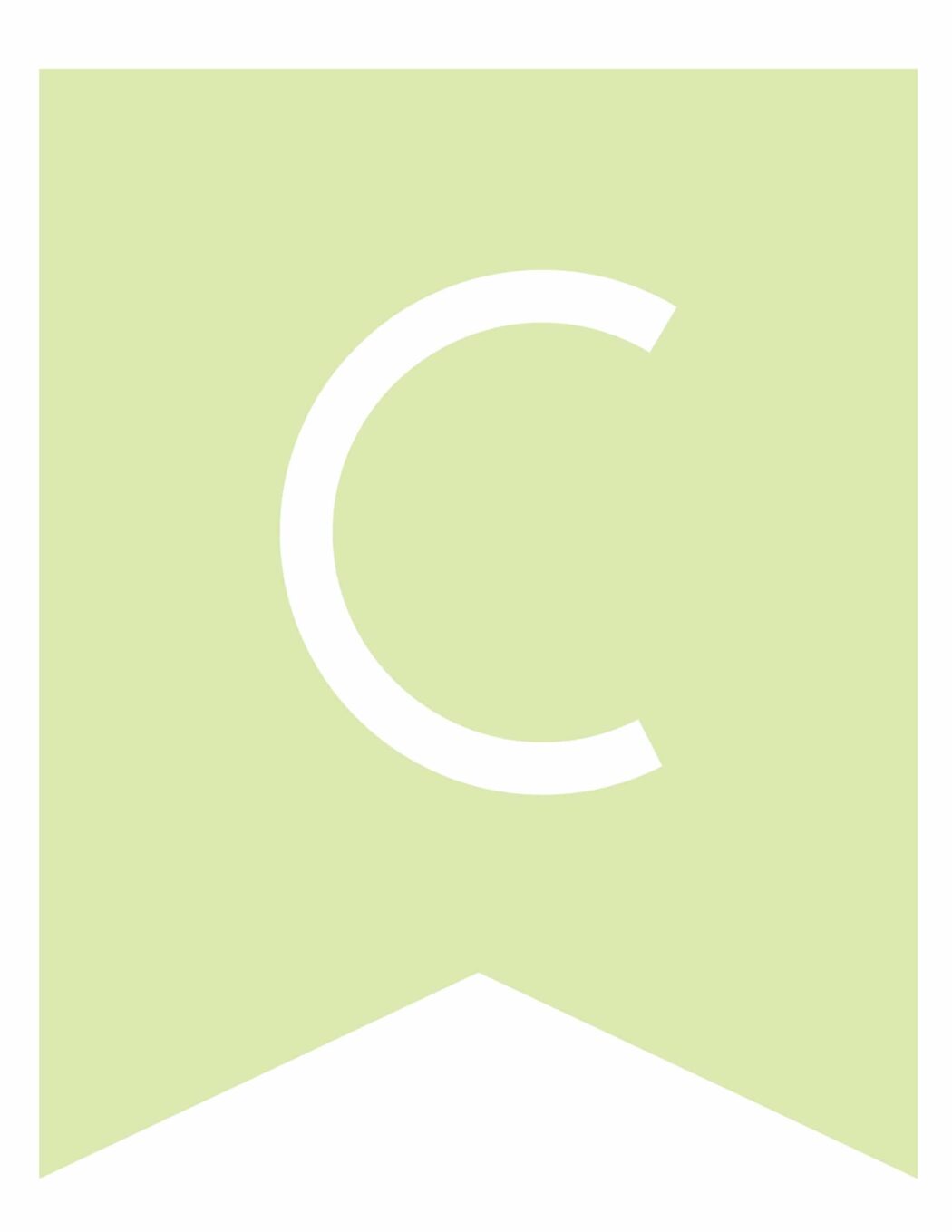 Free Printable Colorful Banner Letters - World of Printables