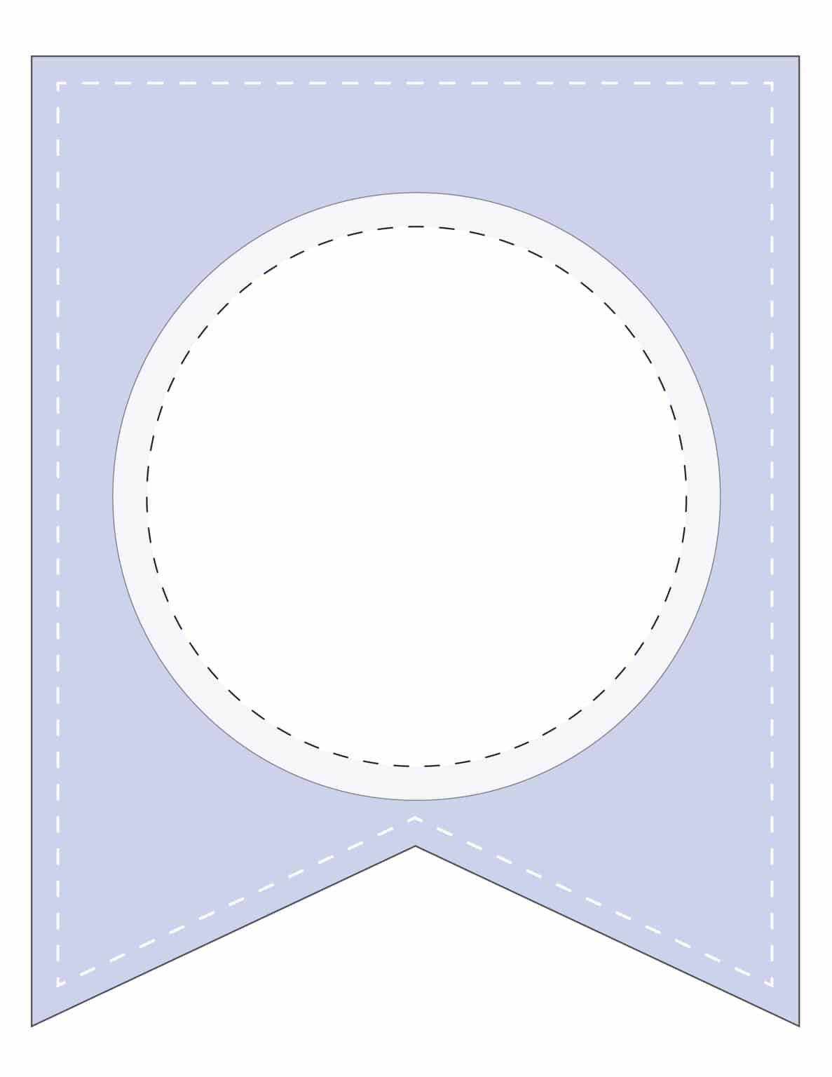 Free Printable Colorful Blank Banner Letters - World of Printables