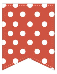 Polka Dot Birthday Templates