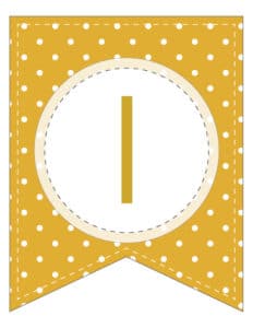 Free Printable Colorful Polka Dot Happy Birthday Banner Letters - World ...