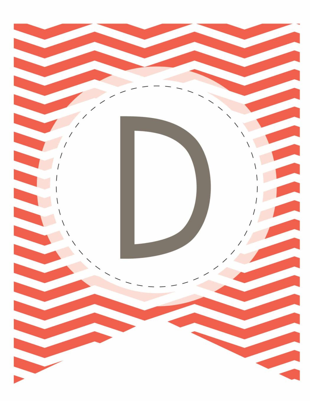 Free Printable Colorful Striped Pattern Banner Letters - World of ...