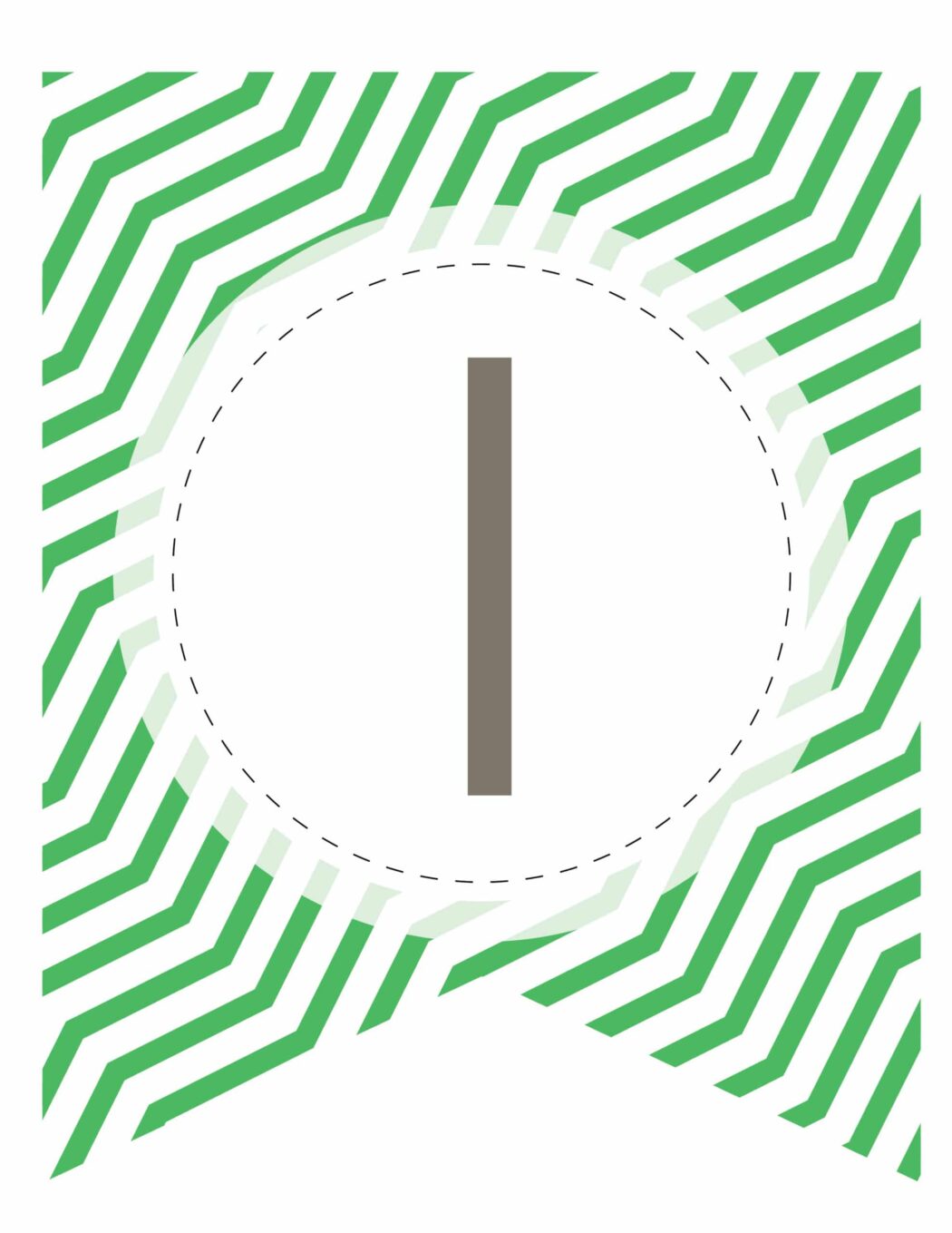 Free Printable Colorful Striped Pattern Banner Letters - World of ...