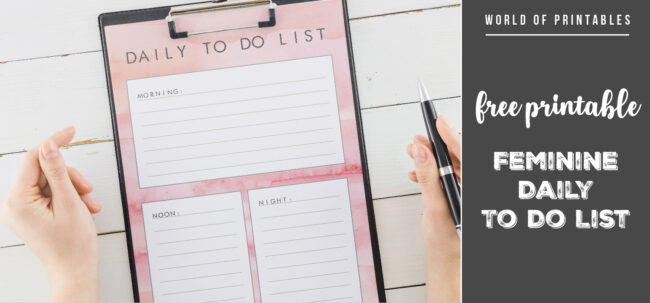 Free Printable Red Floral To-Do List - World of Printables