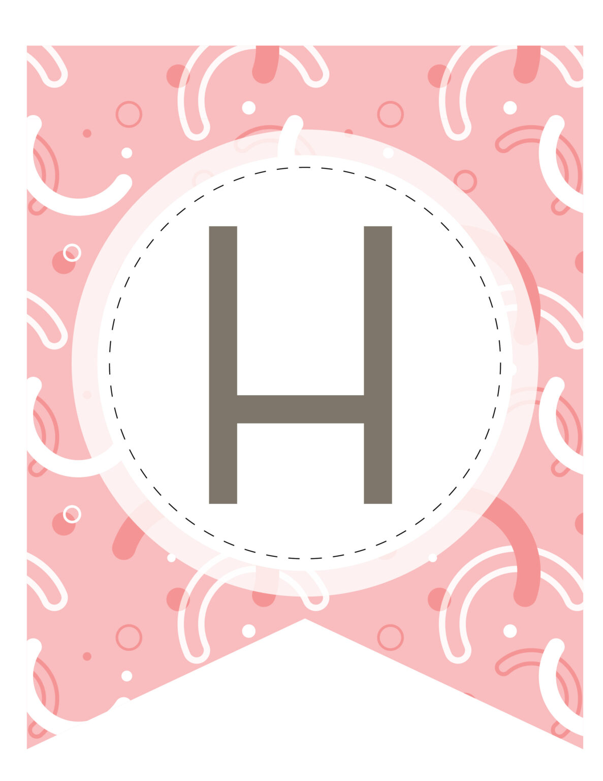 Free Printable Fun Abstract Banner Letters - World of Printables