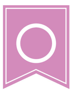 Free Printable Girls Pink Banner Letters - World of Printables