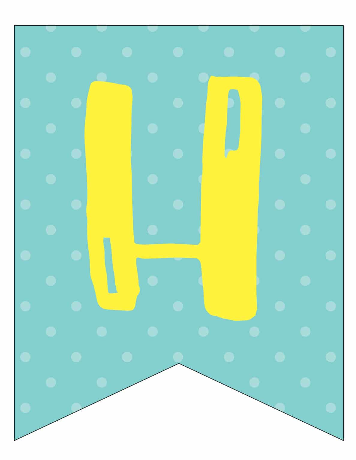 Happy Birthday Party Banner Free Printable - World of Printables