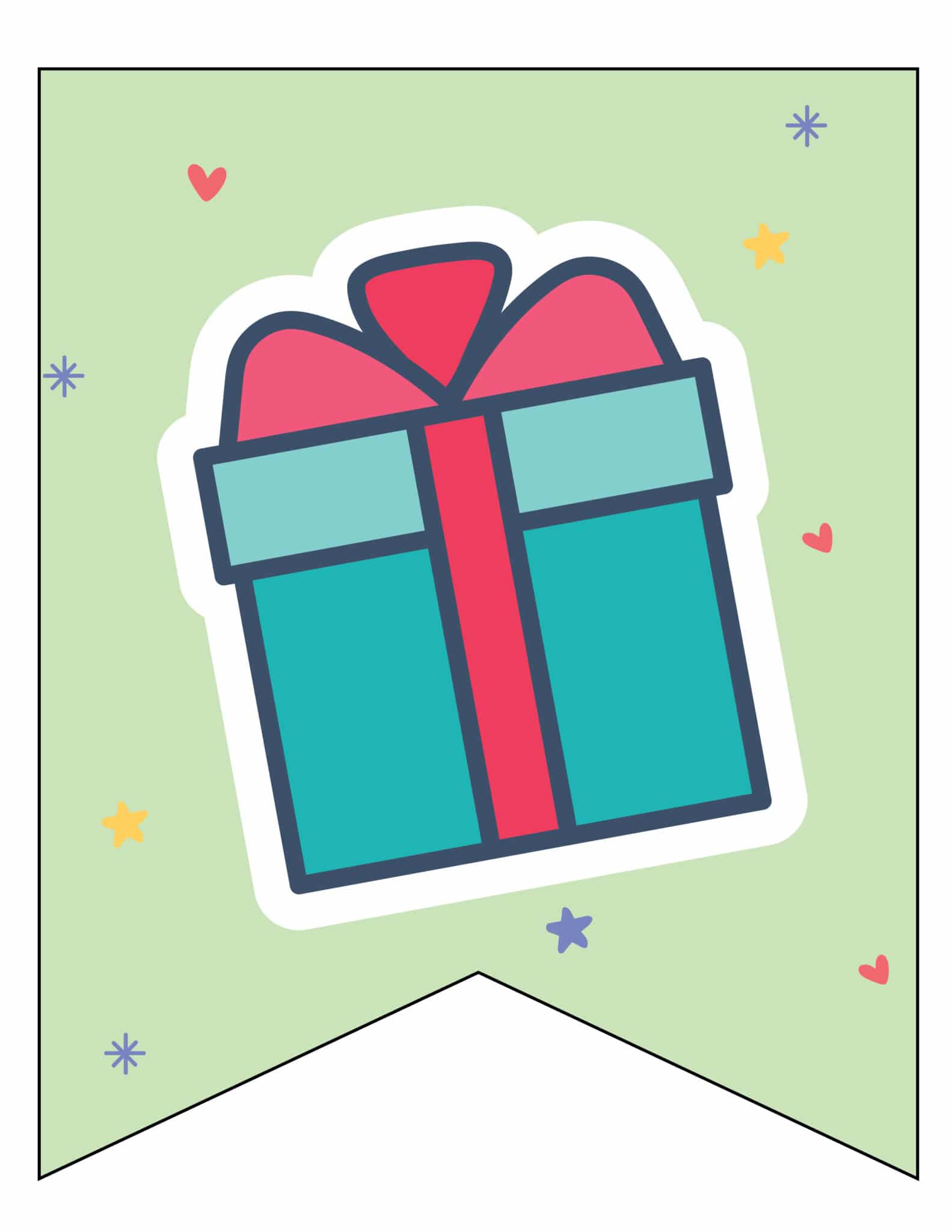 Happy Birthday Party Banner Free Printable - World of Printables