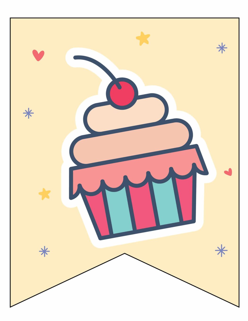 Happy Birthday Party Banner Free Printable - World of Printables