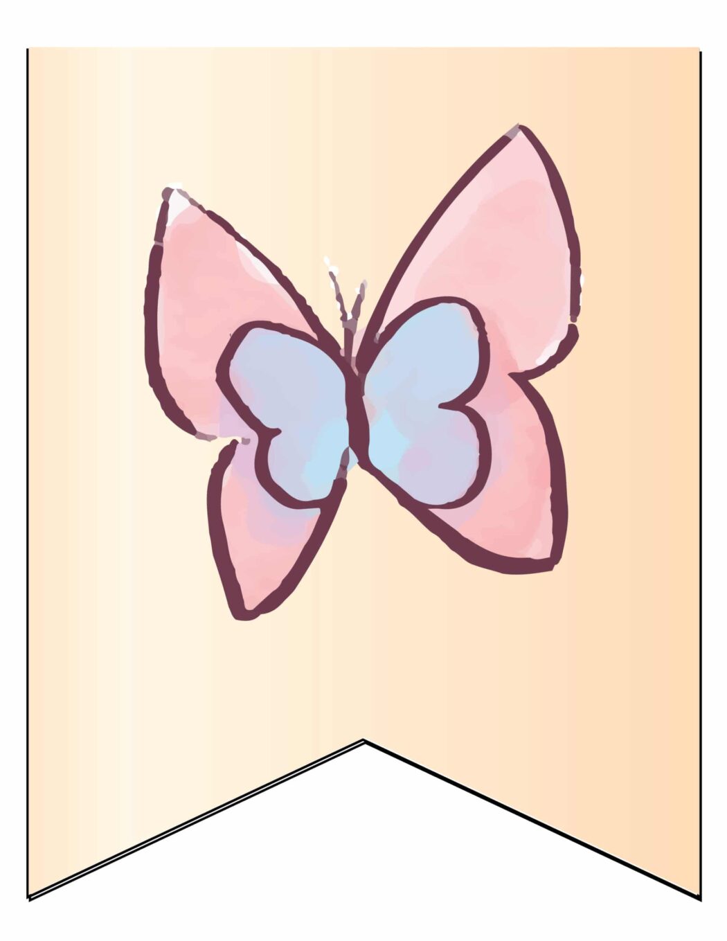 Free Printable It's A Girl Banner - World of Printables