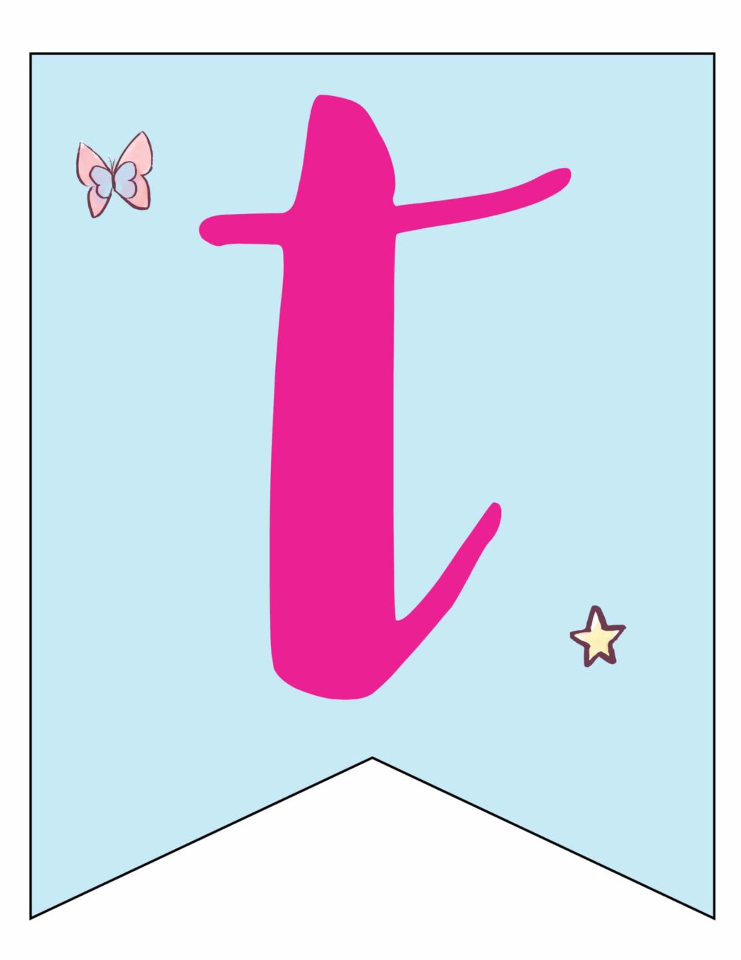 Free Printable It's A Girl Banner - World of Printables