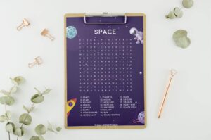 Free Printable Space Word Search - World of Printables