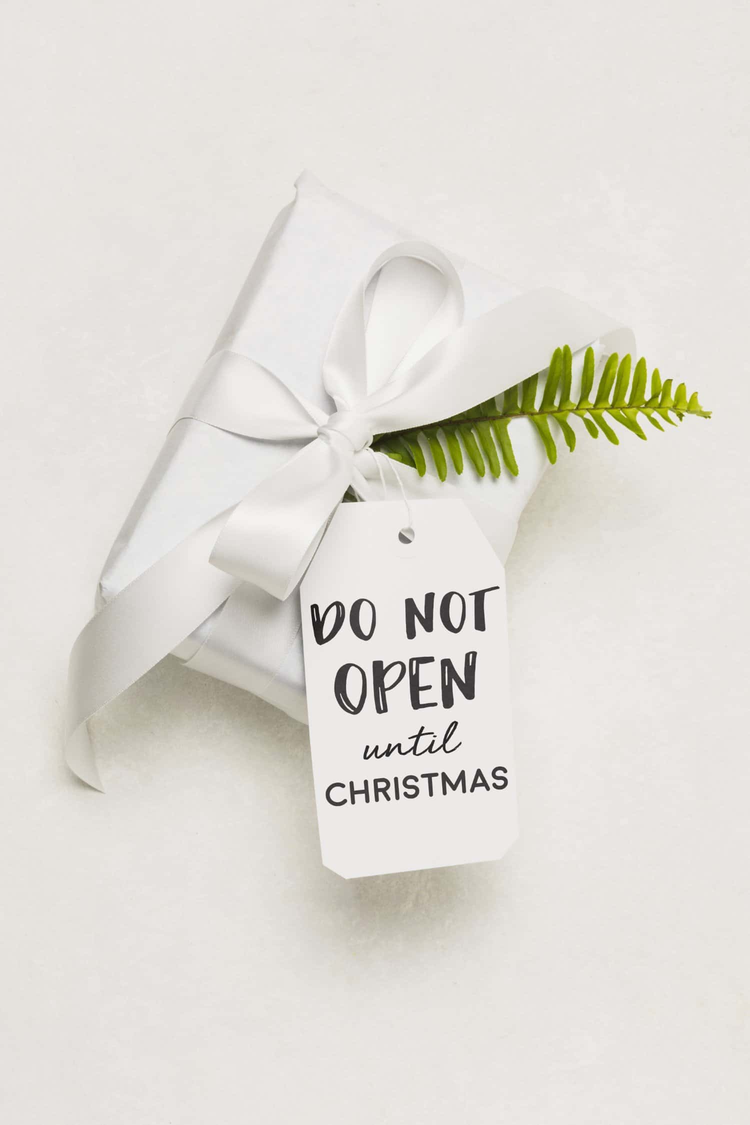 16 Free Printable Minimalist Christmas Gift Tags - World of Printables