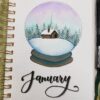20 Beautiful January Bullet Journal Theme Pages To Inspire You