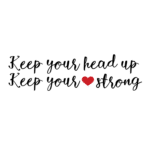 Keep Your Head Up Free SVG Files | SVG, PNG, DXF, EPS