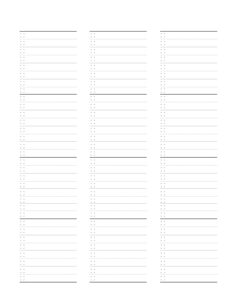Free Bullet Journal List Planner Page - Planner And Bullet Journal Ideas