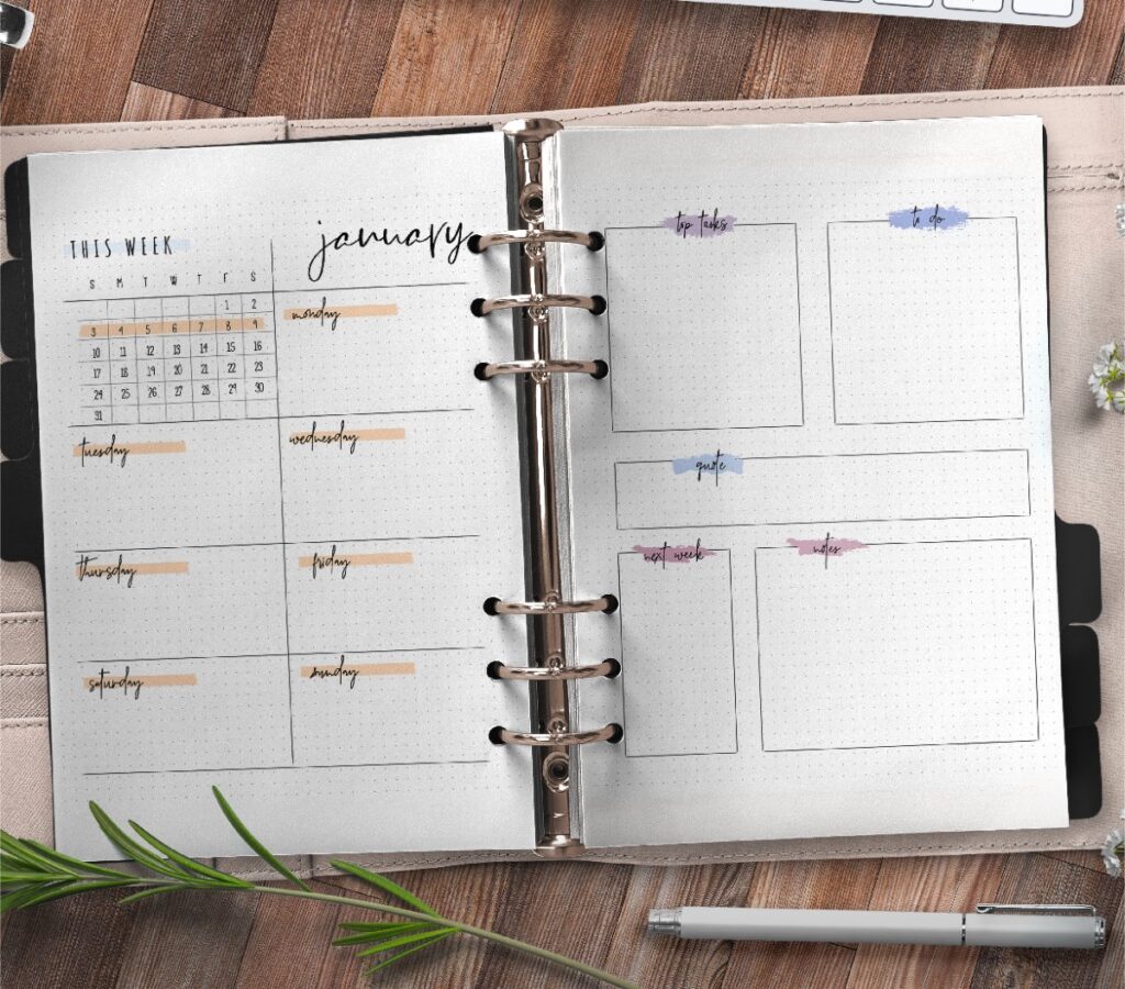 The Best Free Printable Planner and Bullet Journal Pages - Free Printables