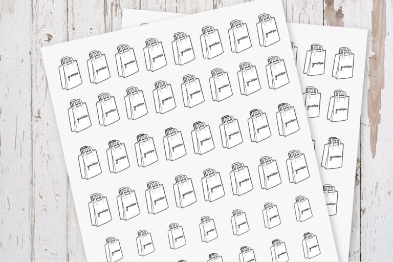 Stunning and useful free planner stickers for your planner or bullet ...