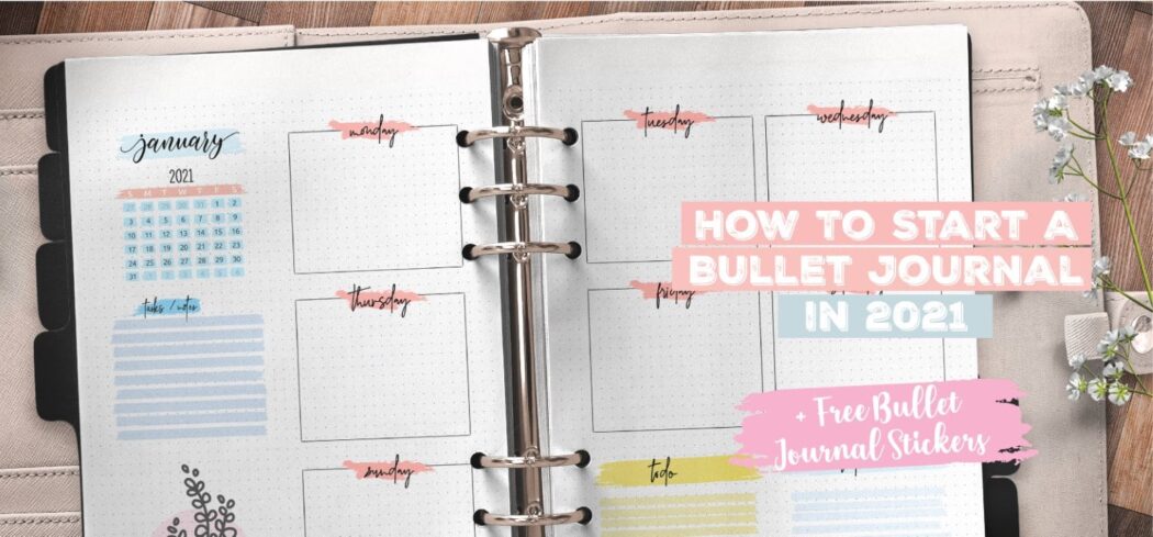 Free Monthly Bullet Journal Layout Printable - Free Printable Planner