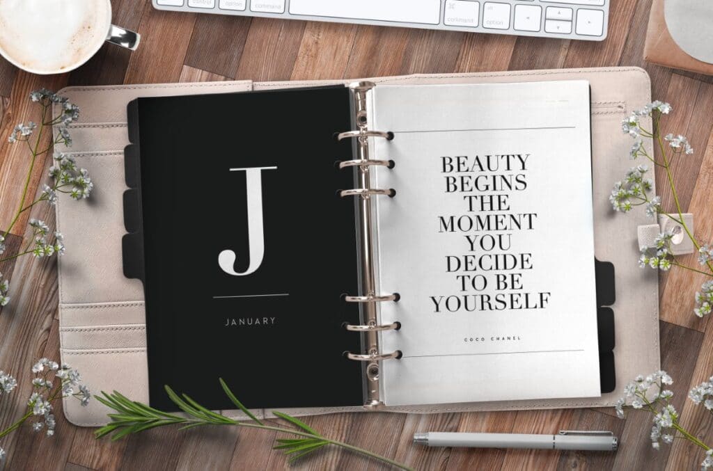 Free Monthly Calendar Planner Divider Pages - Free Printable Planner