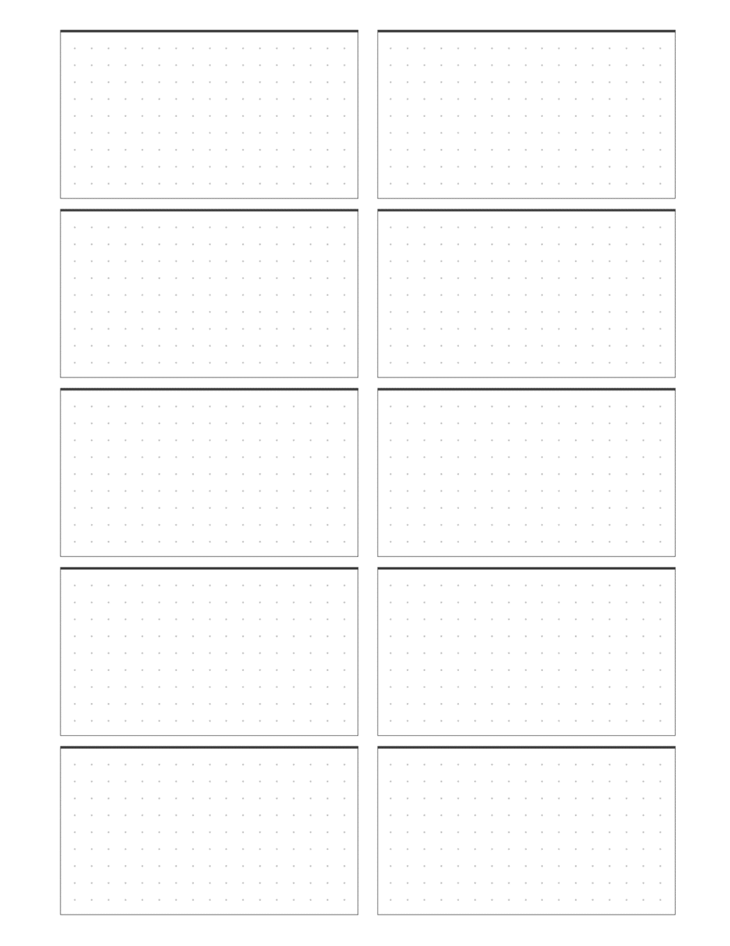 Free Planner Notes Insert On One Page - Free Printable Planners