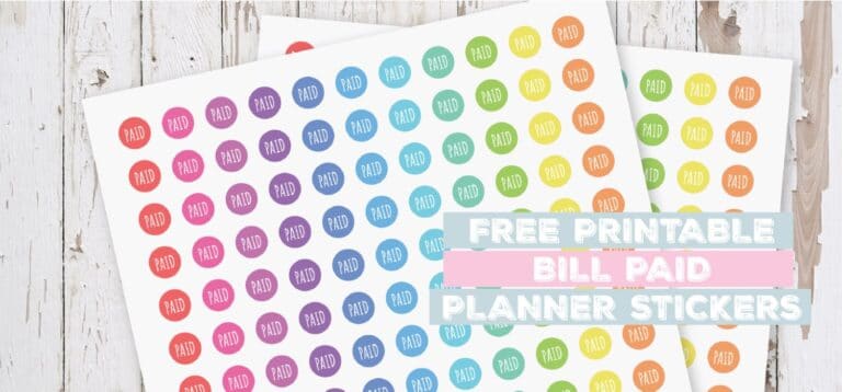 Free Printable Grocery Planner Stickers - World of Printables