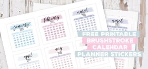 Free Printable To Do Planner Stickers - World of Printables