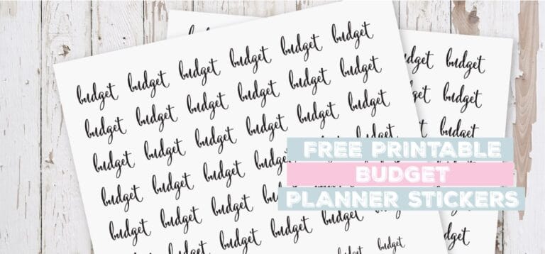 Free Printable Work Planner Stickers - World of Printables