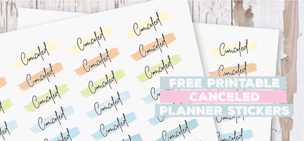 Period Stickers - Free Printable & Digital Planner Stickers - World of ...