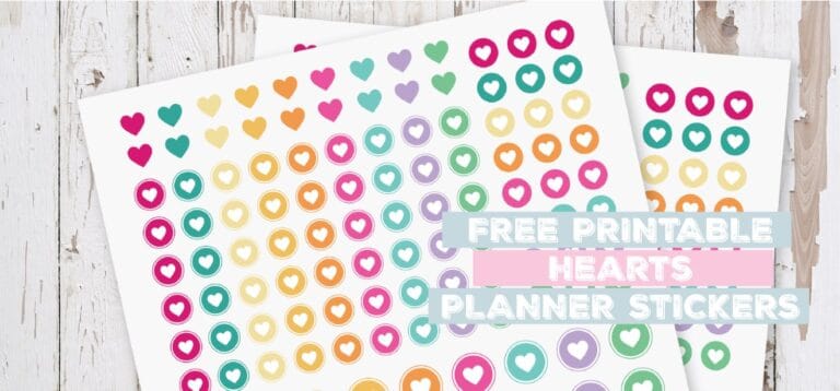 Free Printable Budget Planner Stickers - World of Printables