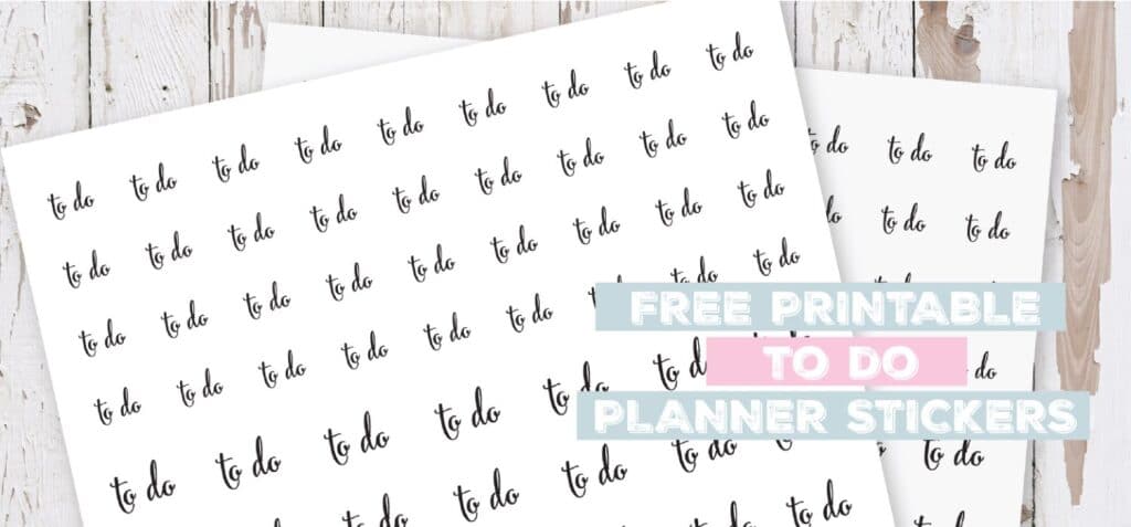 Water Tracker Stickers - Free Printable and Digital Planner Stickers