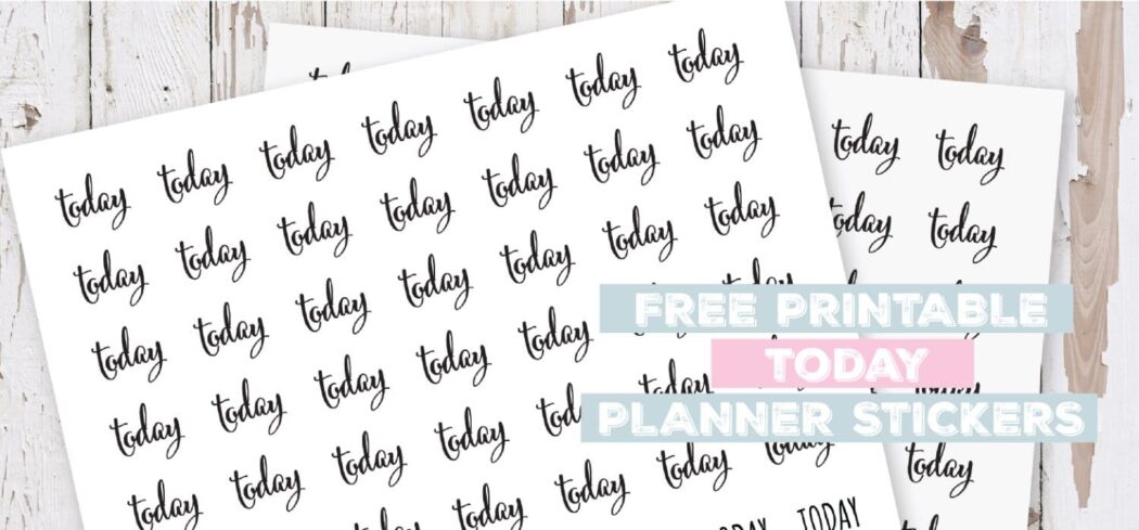 Free Printable Bible Planner Stickers - World of Printables