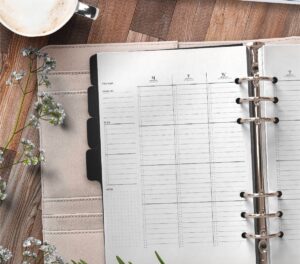 Free Printable Weekly Planner Pages On Two Page Layout - Free Planner