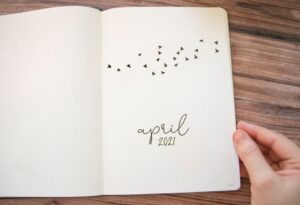 50 Best April Bullet Journal Covers To Try + Free Printables