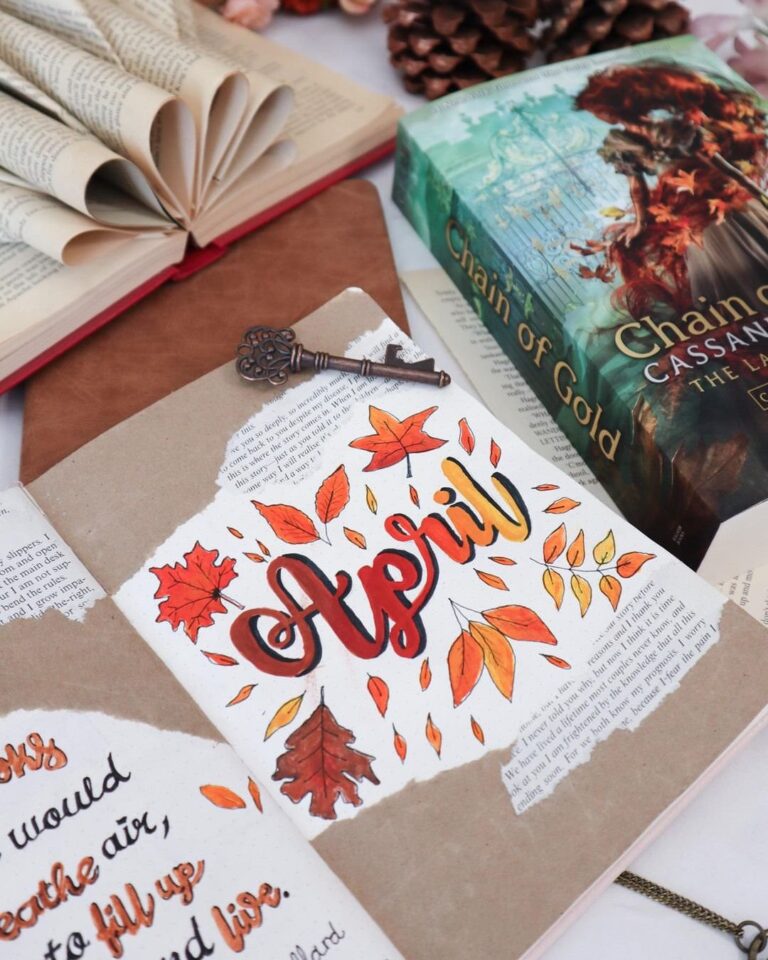 50 Best April Bullet Journal Covers To Try + Free Printables