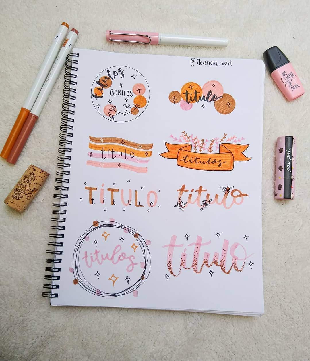 20 Easy Bullet Journal Header Ideas You Can Copy